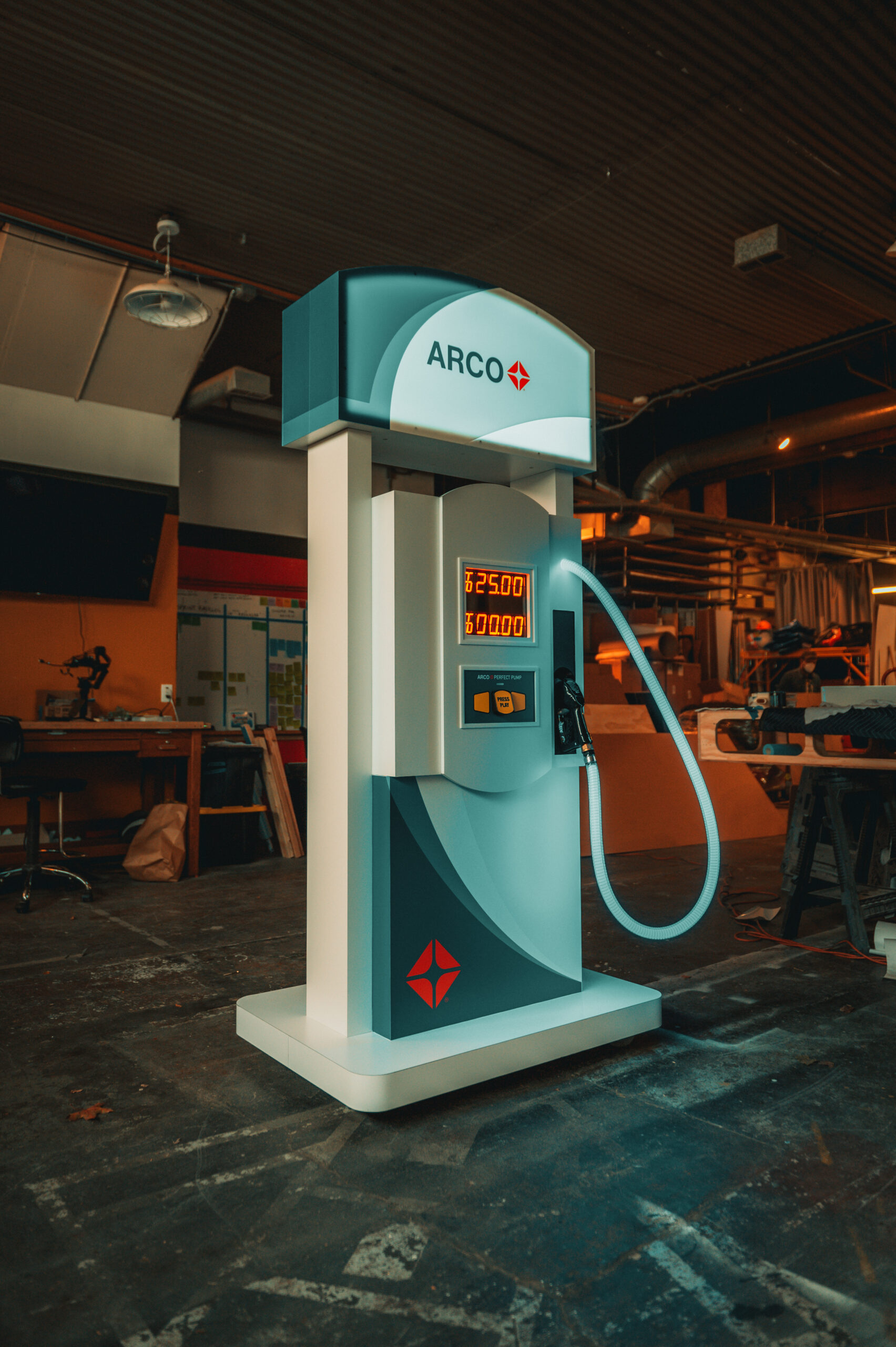 ARCO Gas Pump | Analog Heart Creative Studio