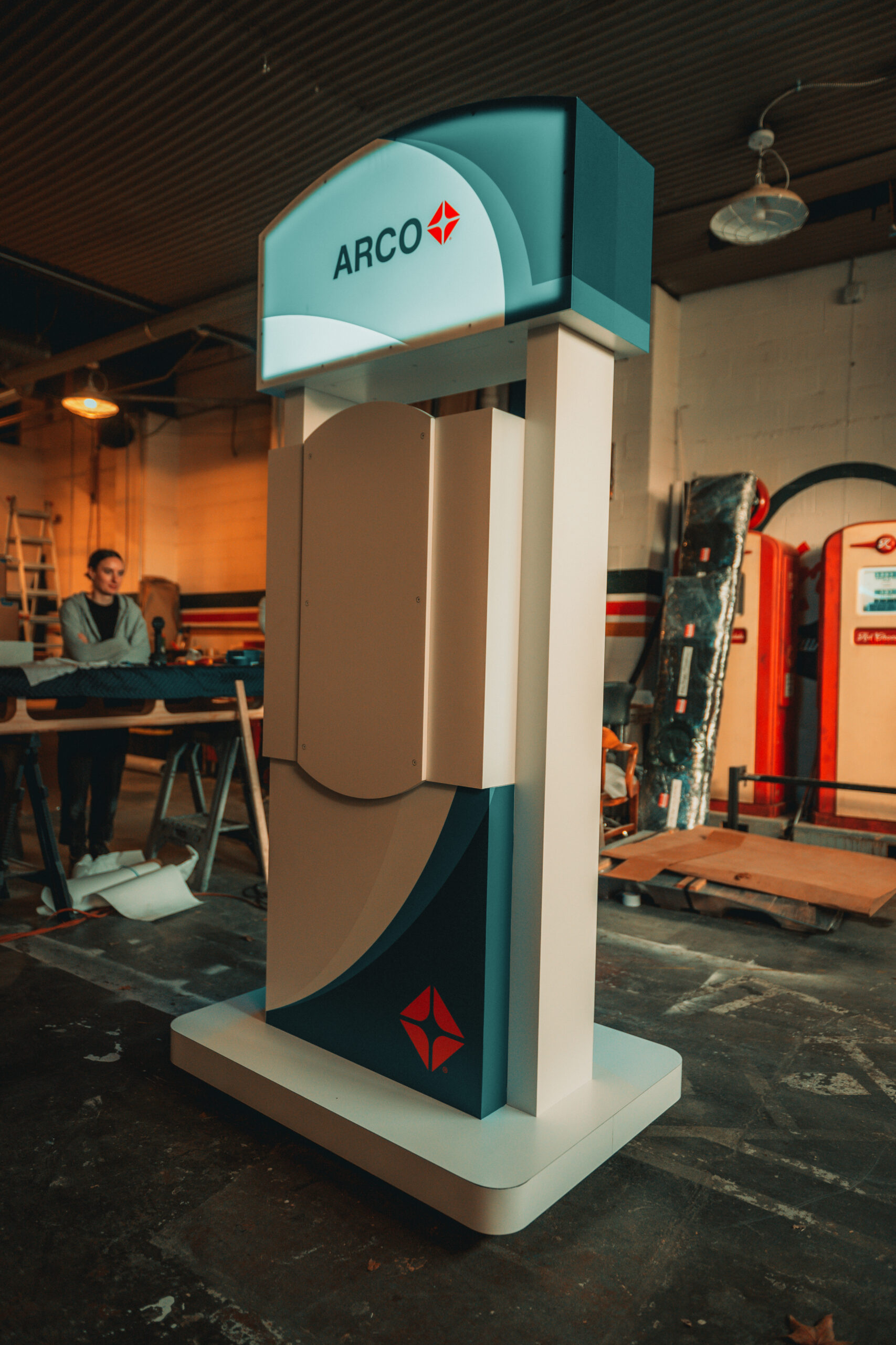 ARCO Gas Pump | Analog Heart Creative Studio
